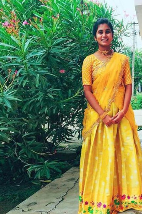 Buying Langa Voni in Yellow - (online) at Designerkloth